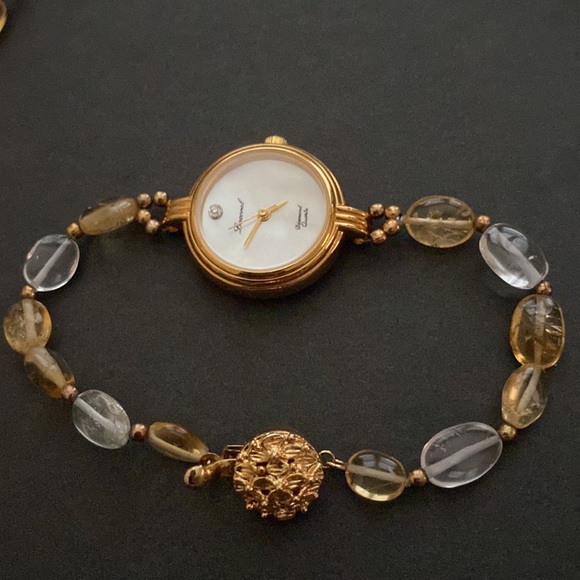 lucoral | Jewelry | Vintage Lucoral Watch Necklace Set | Poshmark